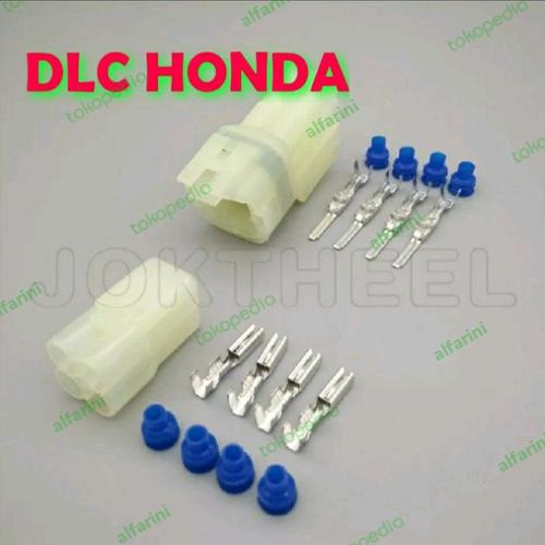 Jual soket DLC Honda soket DLC honda male female 4 pin - Jakarta Pusat ...