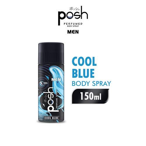 Jual Posh Men Perfumed Spray Cool Blue 150Ml - Kota Bekasi - Wings ...