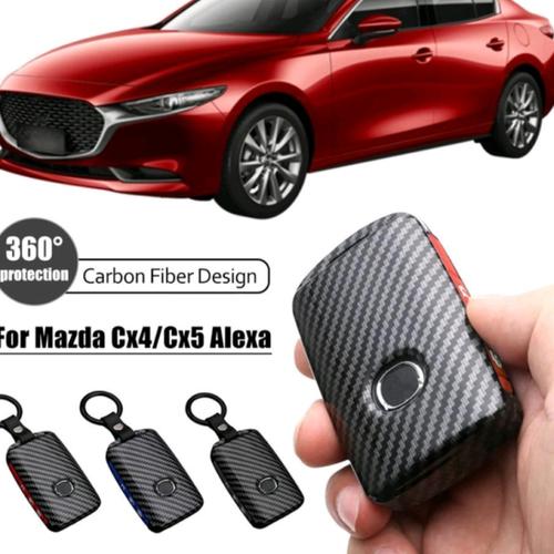 Promo Cover Kunci carbon casing smartkey mobil new mazda cx5 cx 3 30 5 ...