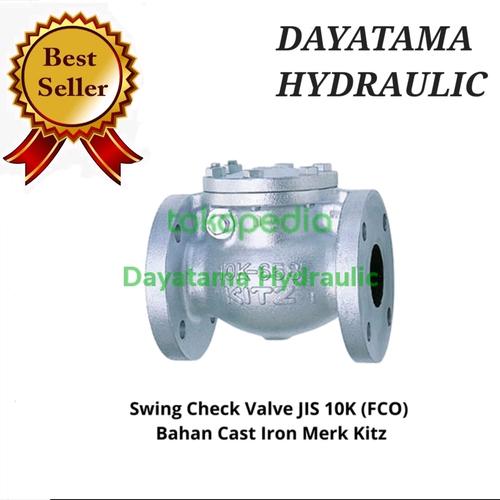 Jual SWING CHECK VALVE KITZ / CEK VALVE KITZ / KLEP TABOK KITZ JIS 10K ...