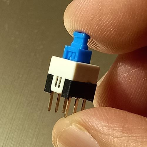 Jual Saklar Push On - Push Off Self Locking Switch 7mm x 7mm - Kota ...