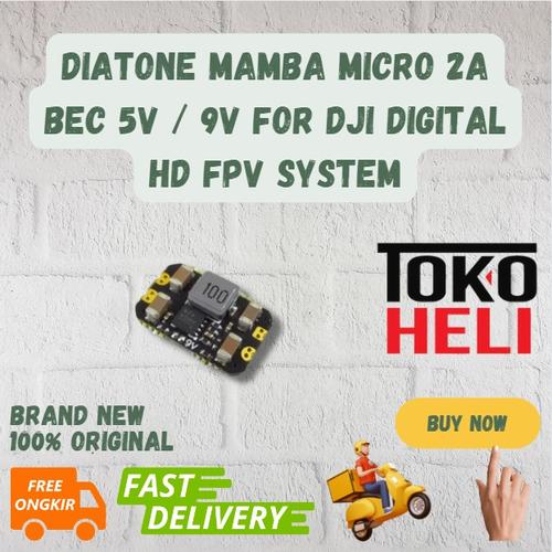 Jual Diatone Mamba Micro 2A BEC 5V / 9V for DJI Digital HD FPV System ...
