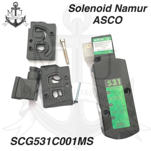 Jual Solenoid valve asco namur SCG531C001MS AC220/dc24 - AC220 ...