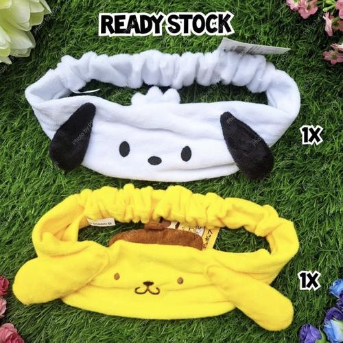 Jual Bando Headband Karet Sanrio Original Pochacco Pompompurin ...