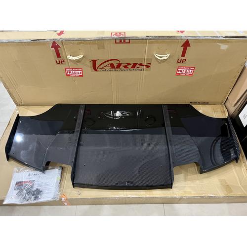 Jual Varis Japan rear carbon diffuser Evo X CZ4A Mitsubishi ralliart ...