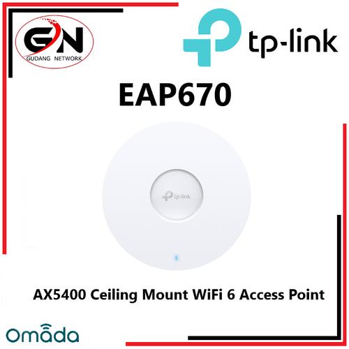 Jual TP-LINK EAP670 AX5400 Ceiling Mount WiFi 6 Access Point - Jakarta Pusat - Gudang Network ...