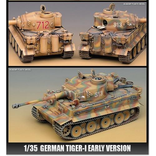 Promo MODEL KIT ACADEMY 1/35 GERMAN TIGER-I (EARLY VERSION) 13239 Cicil ...