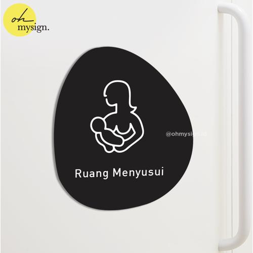 Jual Tulisan Ruang Menyusui Sign Board Akrilik Tempel Dinding Papan ...