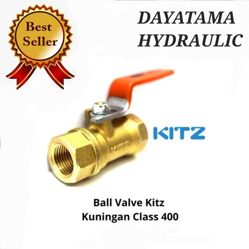 Jual BALL VALVE KUNINGAN KITZ DRAT 1" INCH / STOP KRAN KITZ ORIGINAL - Jakarta Barat - Dayatama ...