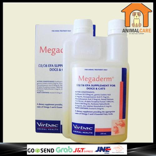 Jual Megaderm 1 Liter virbac vitamin bulu kulit original - Jakarta ...