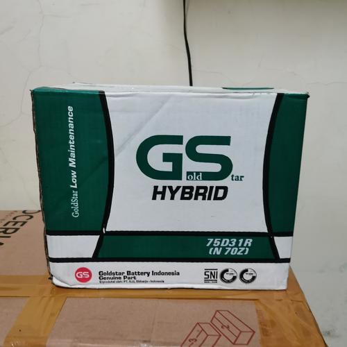 Jual AKI BATERAI BASAH GS GOLDSTAR HYBRID N70Z/75D31R 80AH PANTHER ...