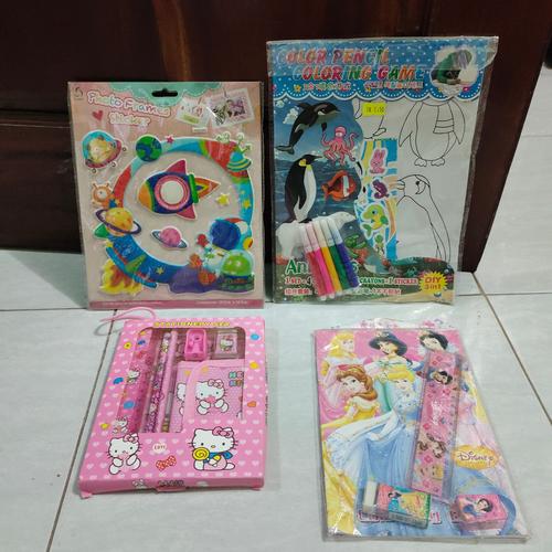 Jual Coloring Pencil Set, Photo Frame, - Mewarnai - Kab. Gresik - Yuki ...