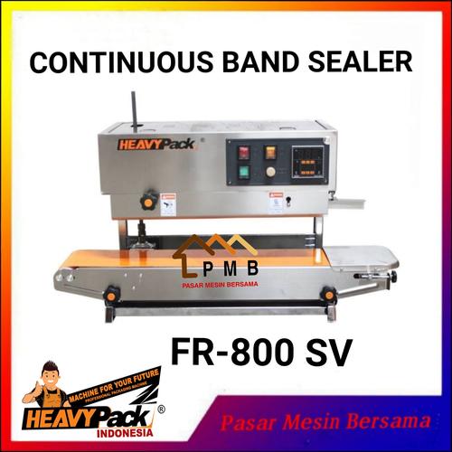 Jual Mesin press kemasan Continuous band Sealer FR 800 SV - Jakarta ...
