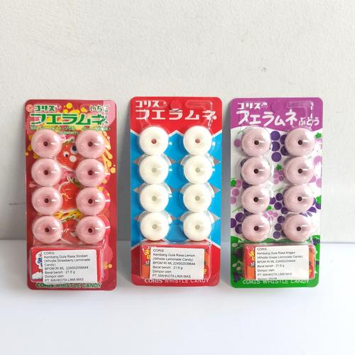 Jual Coris Permen Siul Asli Jepang Rasa Buah 21g / Whistle Fruit Candy ...
