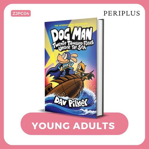 Promo Dog Man 11 HC: Twenty Thousand Fleas Under Sea - 9781338801910 ...