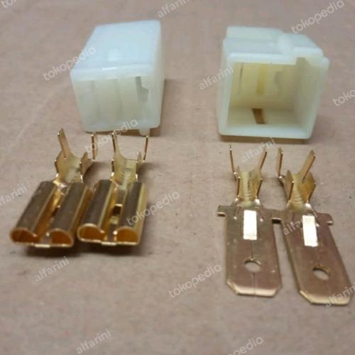 Jual SOKET 2 PIN JUMBO MALE FEMALE KELISTRIKAN ARUS BESAR - Jakarta ...