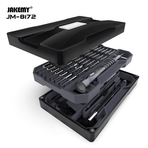 Jual screwdriver tool set jakemy 73in1 diy w/ pinset jm-8172 Obeng ...
