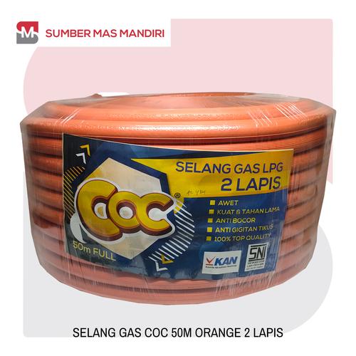 Jual SELANG GAS 2 LAPIS ORANGE | SELANG GAS 50 METER | SELANG WATER ...