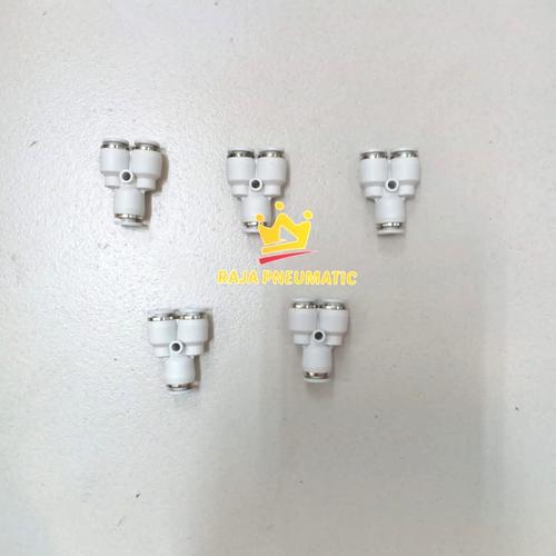 Jual FITTING NEPEL ANGIN PUTIH Y-6 SELANG 6MM SEMUA - Jakarta Barat - RAJA PNEUMATIC | Tokopedia
