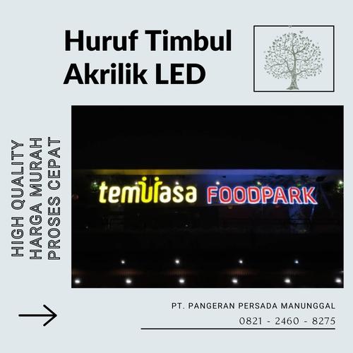 Jual Huruf Timbul Acrylic LED Letter sign Letter Timbul LED - Jakarta ...