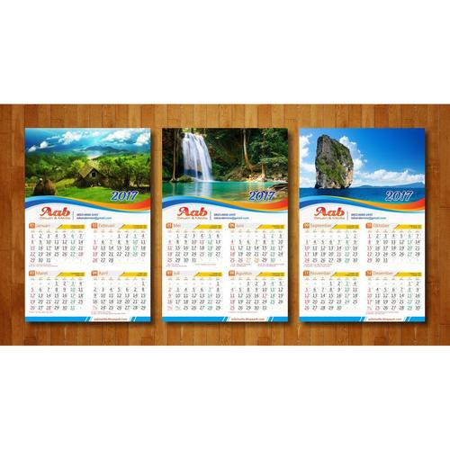 Jual Kalender A3+ 1 Lembar 4 Bulan / 3 Lembaran - Kab. Bantul - Sahla ...