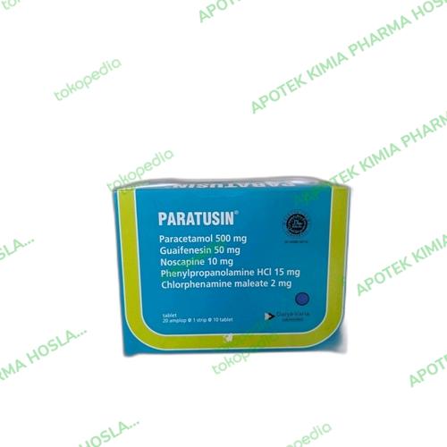 Jual PARATUSIN TABLET Amplop @1 Strip @10 Tablet - STRIP 10 TABLET ...