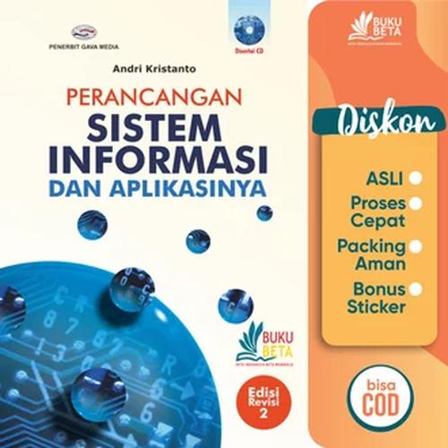 Jual Perancangan Sistem Informasi dan Aplikasinya - Andri Kristanto - Kab. Sleman - Buku Beta ...