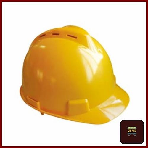 Jual KRISBOW Helm Proyek SNI Brim Vented Safety Helmet HDPE SRHV10 ...