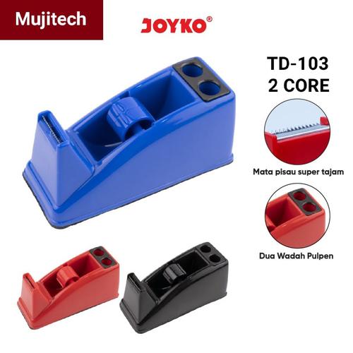 Jual JOYKO TAPE CUTTER DISPENSER / ALAT PEMOTONG SOLATIP TD-103 - Kab ...