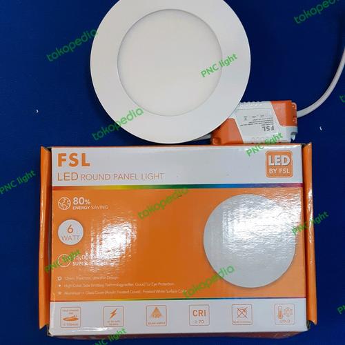 Jual FSL DOWNLIGHT LED PANEL 6W 6500K COLDAYLIGHT PUTIH - Jakarta Pusat ...