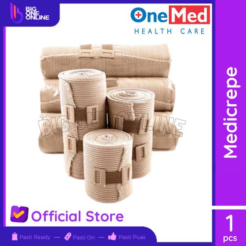Promo OneMed Medicrepe Elastic Bandage, Verban Kain P3K, Perban Elastis ...