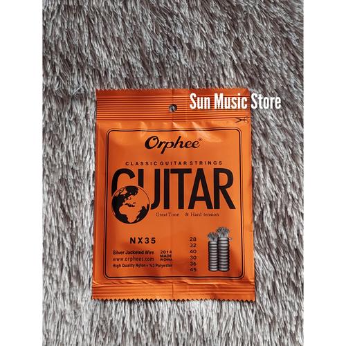 Jual Senar Gitar Klasik Nilon Original Orphee NX35 Hard Tension - Kota ...
