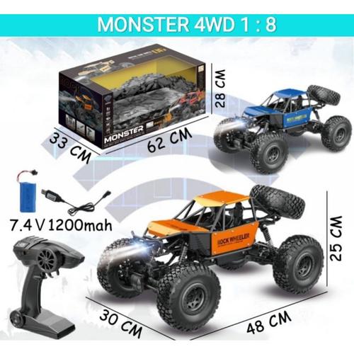 Jual Mobil Remote Control Rock Crawler Off Road/Jeep Wrangler Rubicon 1 ...