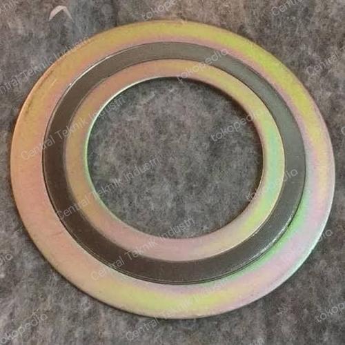 Jual SWG CS /Spiral Wound Gasket Besi Ansi 300/ 11/4" inch DN 32 ...