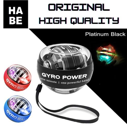Jual HABE Gyro Spinning Power Ball Metal LED Auto Starter Spinner Hand ...