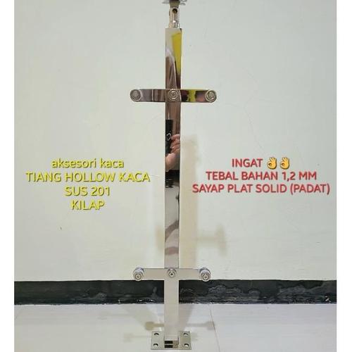 Jual EL TIANG RAILING STAINLESS SUS 201 HOLLOW KACA - Kota Surabaya ...
