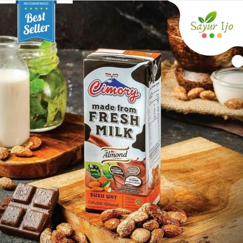 Promo CIMORY Susu UHT Almond 250 ML Fresh Milk Susu Sapi Segar Coklat ...