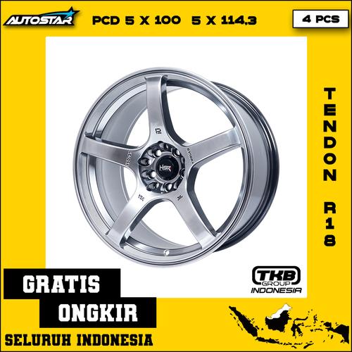 Jual Velg Mobil Palang 5 HSR TENDON R18 Untuk Mobil Innova, HRV, CRV ...