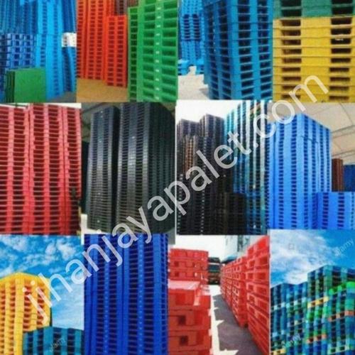 Jual pallet palet plastik 110x110x13cm Flat - Kab. Bekasi - CV. JIHAN ...