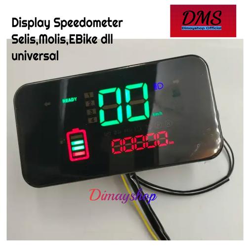 Jual Speedometer Sepeda Listrik / Electric E Bike Digital LCD 48V - 72V ...