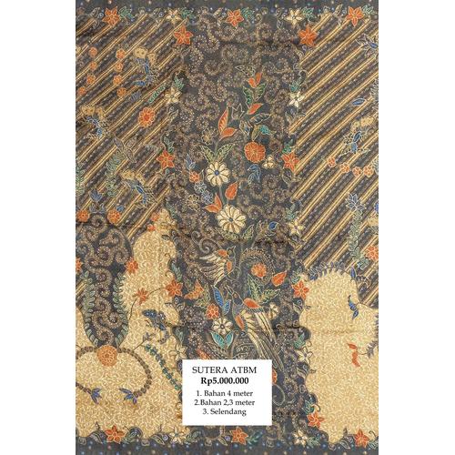 Jual Set Kain Bahan Batik Sutra ATBM (Alat Tenun Bukan Mesin) - Kota ...