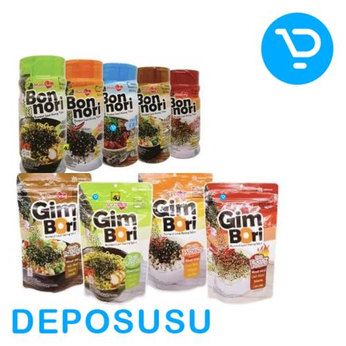 Promo Mamasuka Gimbori Gim Bori Nori Rumput Laut Seaweed Tabur Botol ...