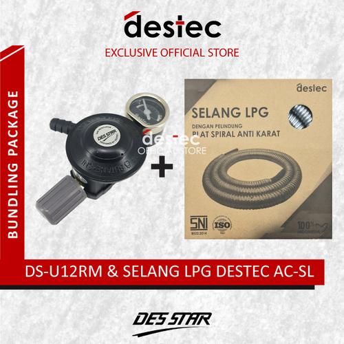 Promo Paket Bundling Regulator DS-U12RM dan Selang LPG Destec AC-SL ...