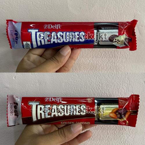 Jual DELFI TREASURE GOLDEN ALMOND CHOCOLATE / COOKIES AND CREAM ...