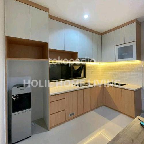 Jual Kitchen set hpl / kitchen set minimalis hpl multiplek - kitchen ...
