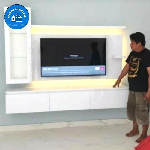 Jual Backdrop rak dan meja TV custom sesuai order - Kota Tangerang ...