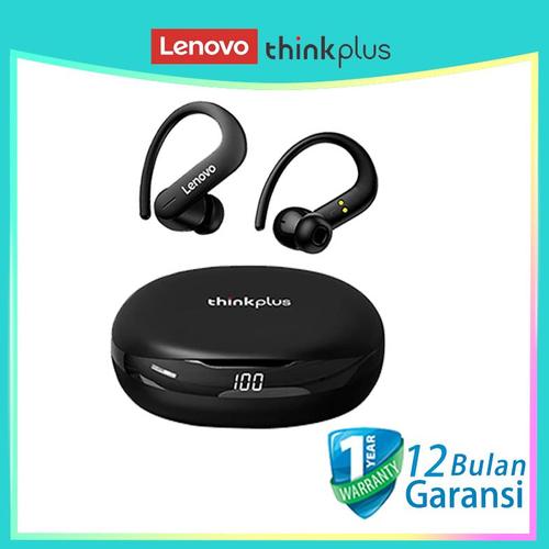 Jual Thinkplus Lenovo T50 True Wireless headset bluetooth sport TWS BT5.2 - Hitam - Kota ...
