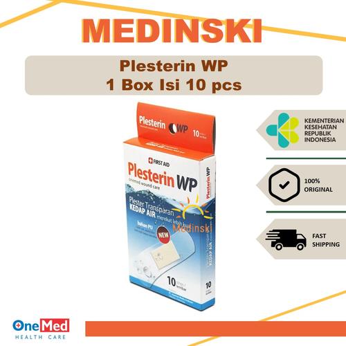 Jual Plesterin WP Plester Luka Transparan Anti Air OneMed Waterproof ...