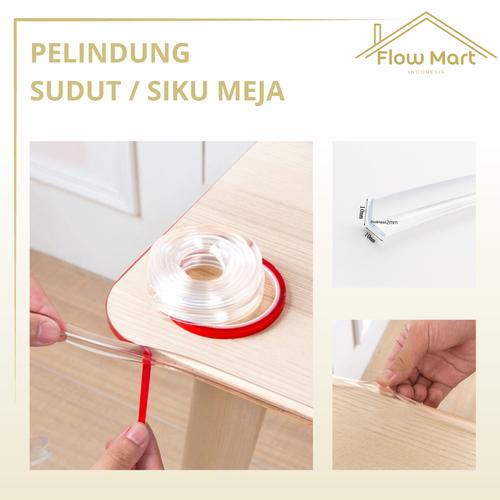 Jual Lis Bumper Strip Pinggiran Meja Table Edge Corner Guard Protector ...