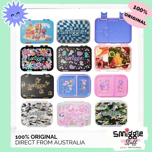 Promo Original SMIGGLE Lunch Bento Box - LunchBox - Kotak Makan - DUO ...